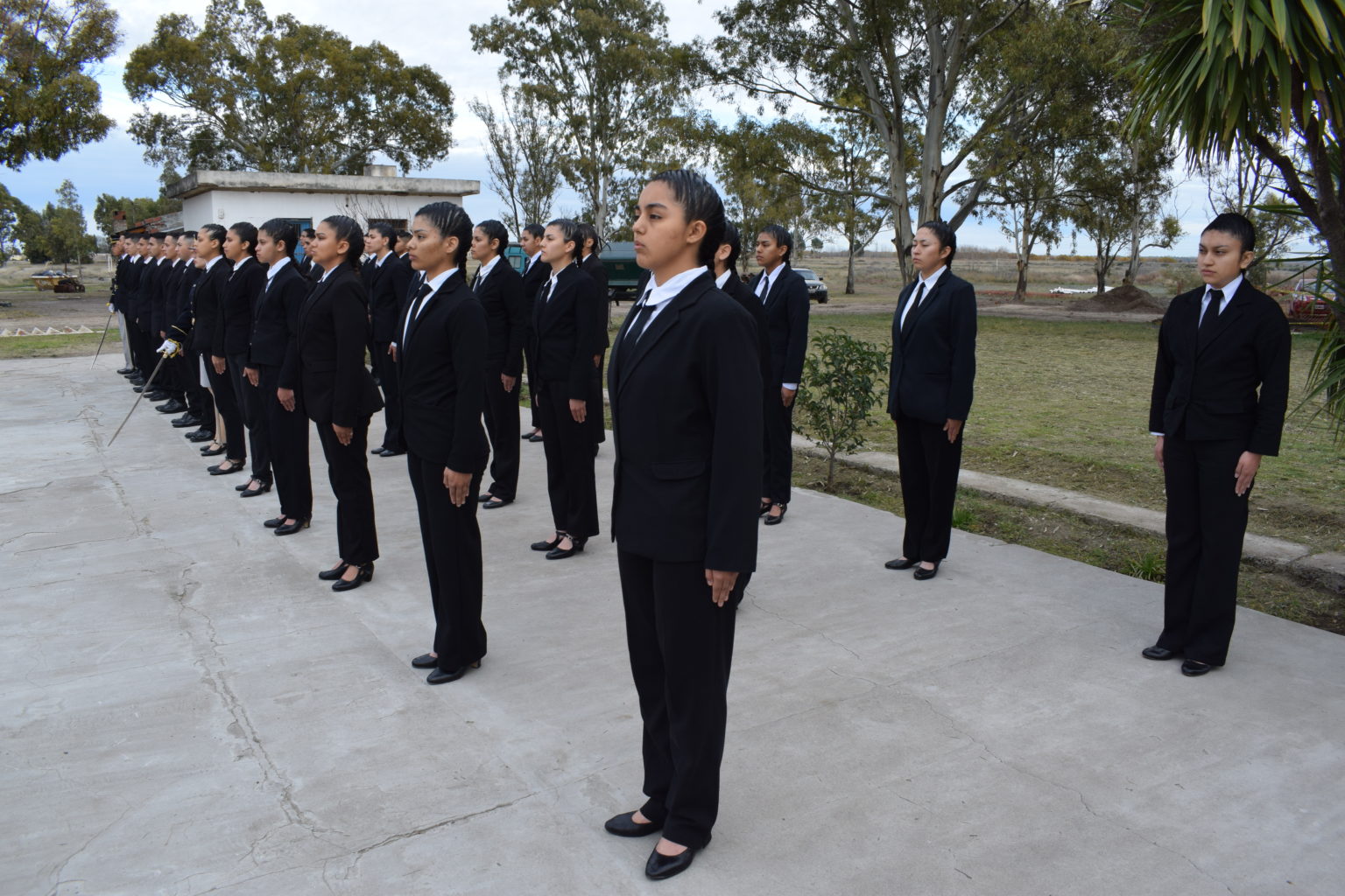 Viedma: Emotiva jura a la Bandera de cadetes de segundo año de la ...